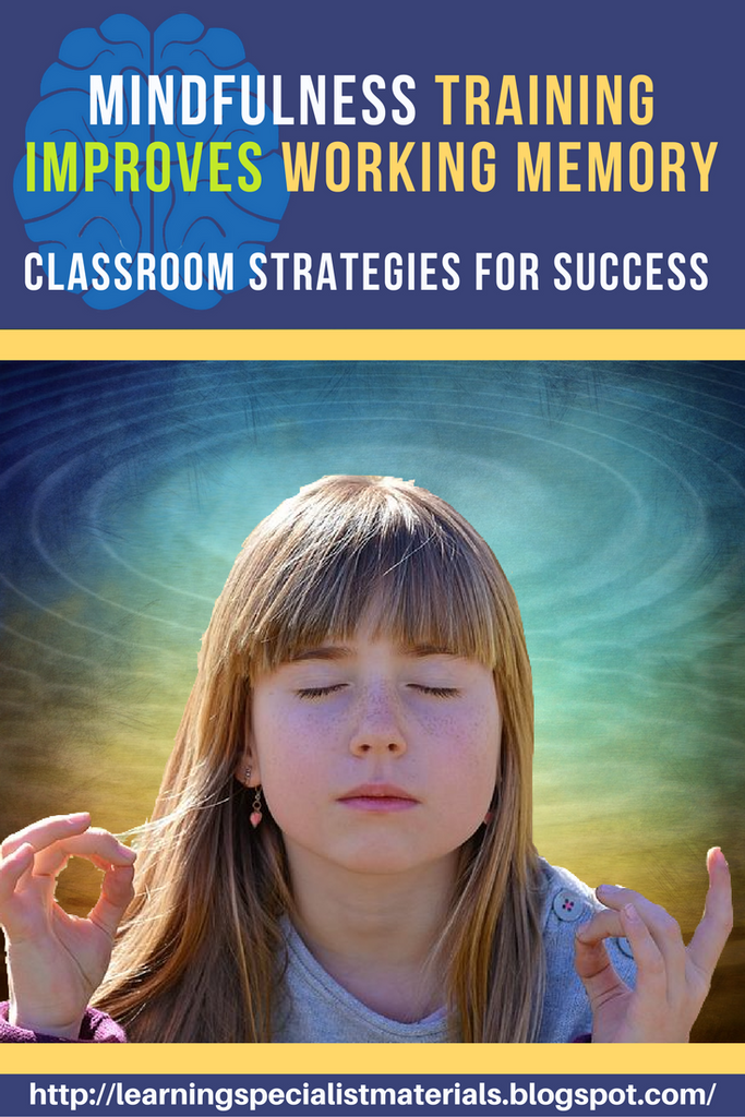 Working Memory Activities in The Classroom - Mindfulness Training ...