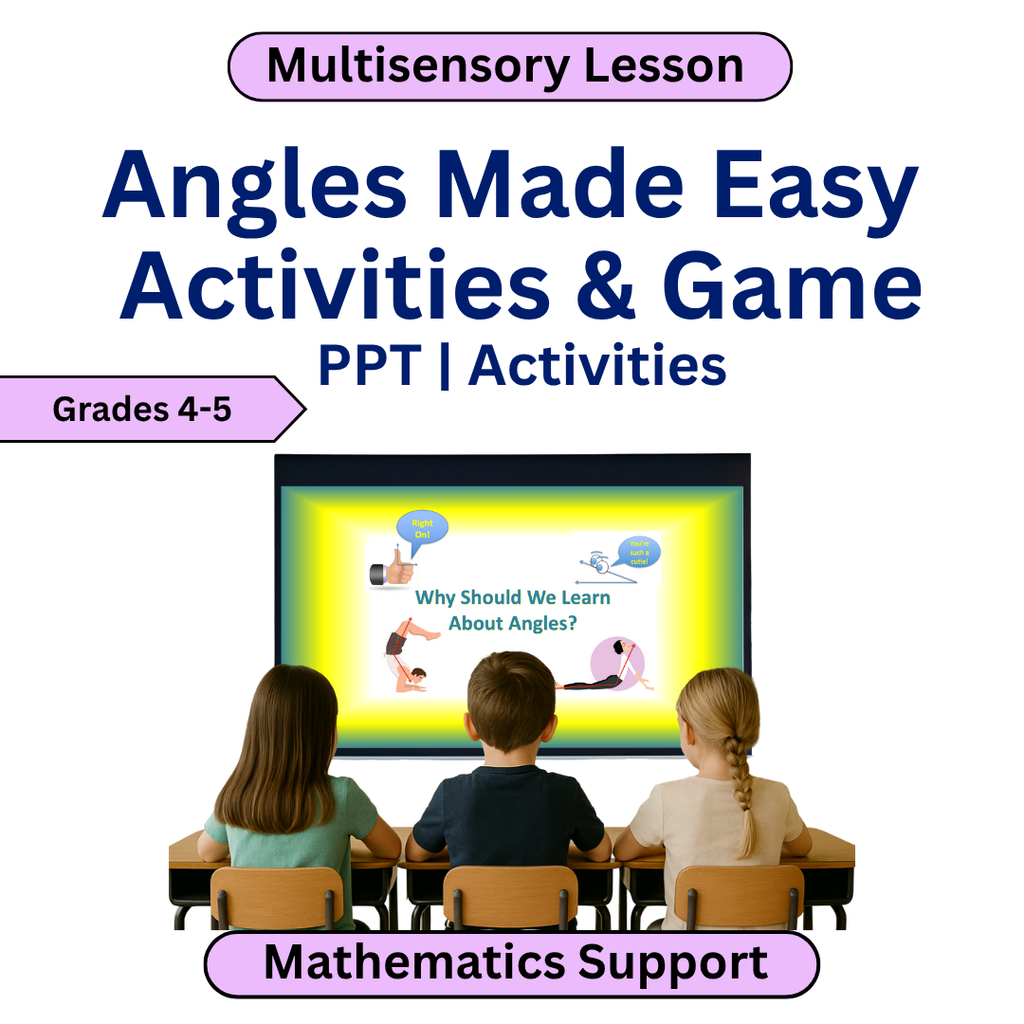 Angle PPT for elementary students | Good Sensory Learning