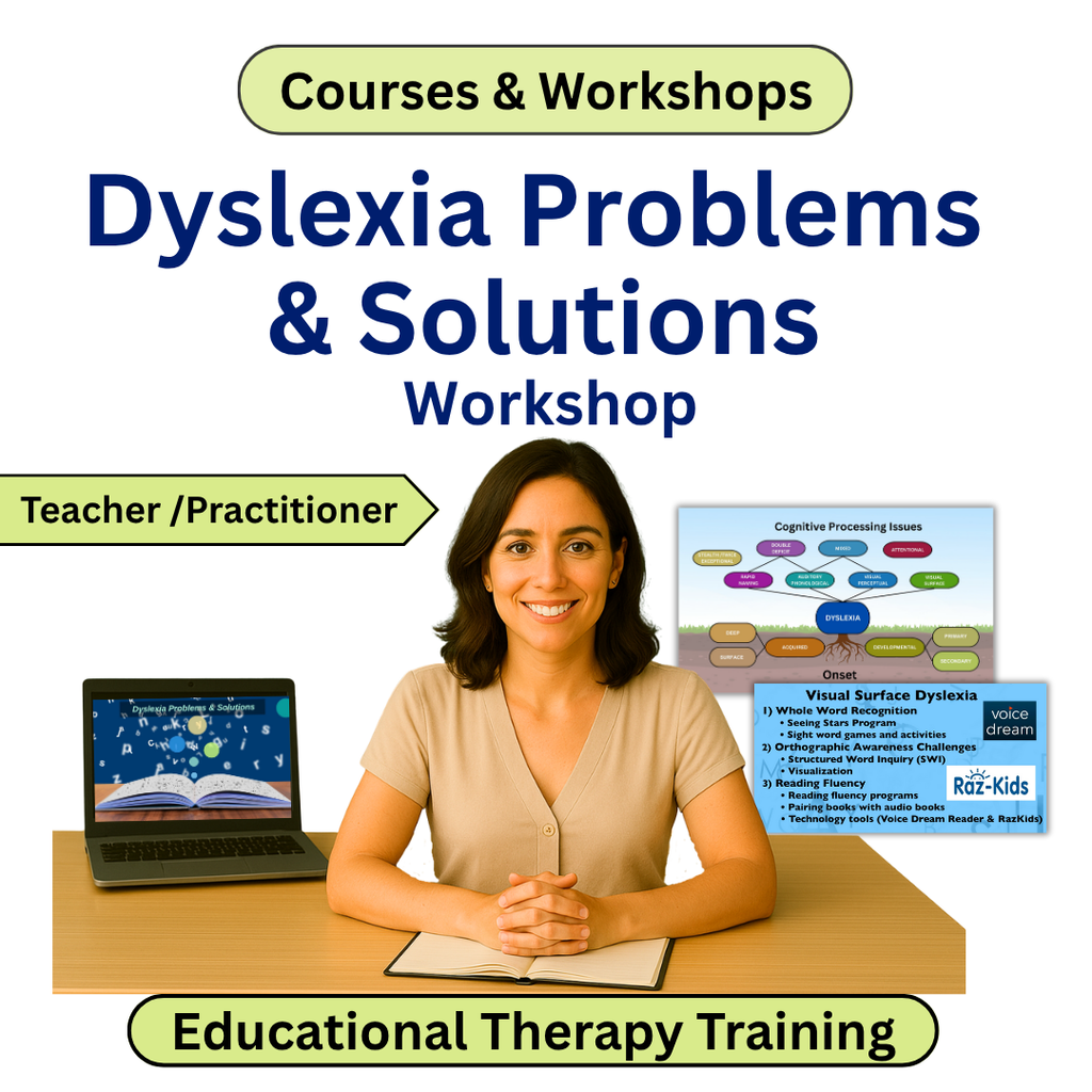 Dyslexia: Problems and Solutions Workshop – Good Sensory Learning