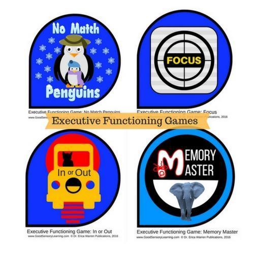 Games For Executive Functioning Bundle – Good Sensory Learning