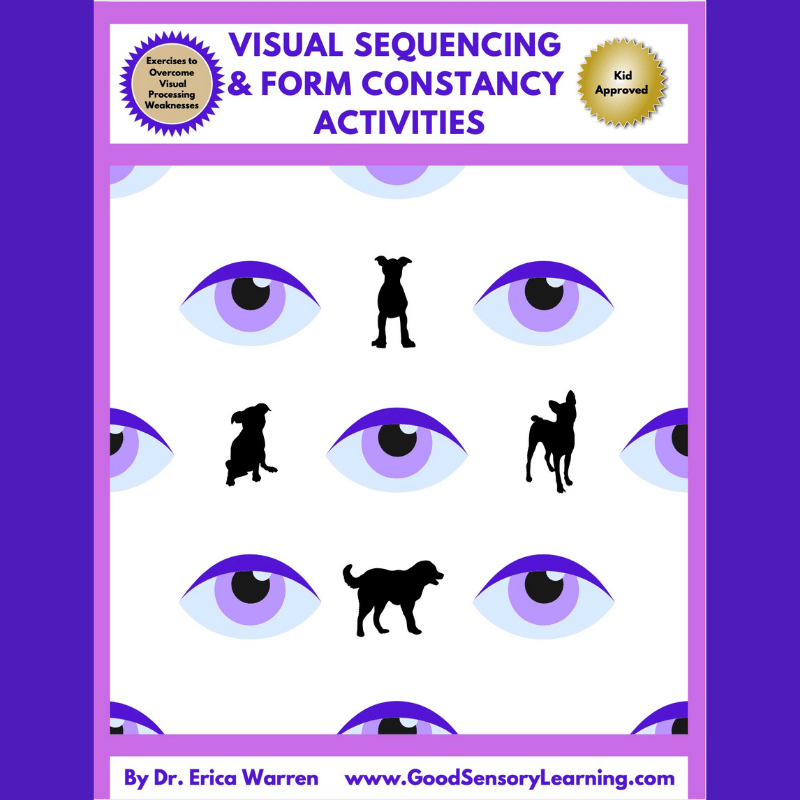 Visual Processing Series | Sequencing & Form Constancy Workbook – Good ...
