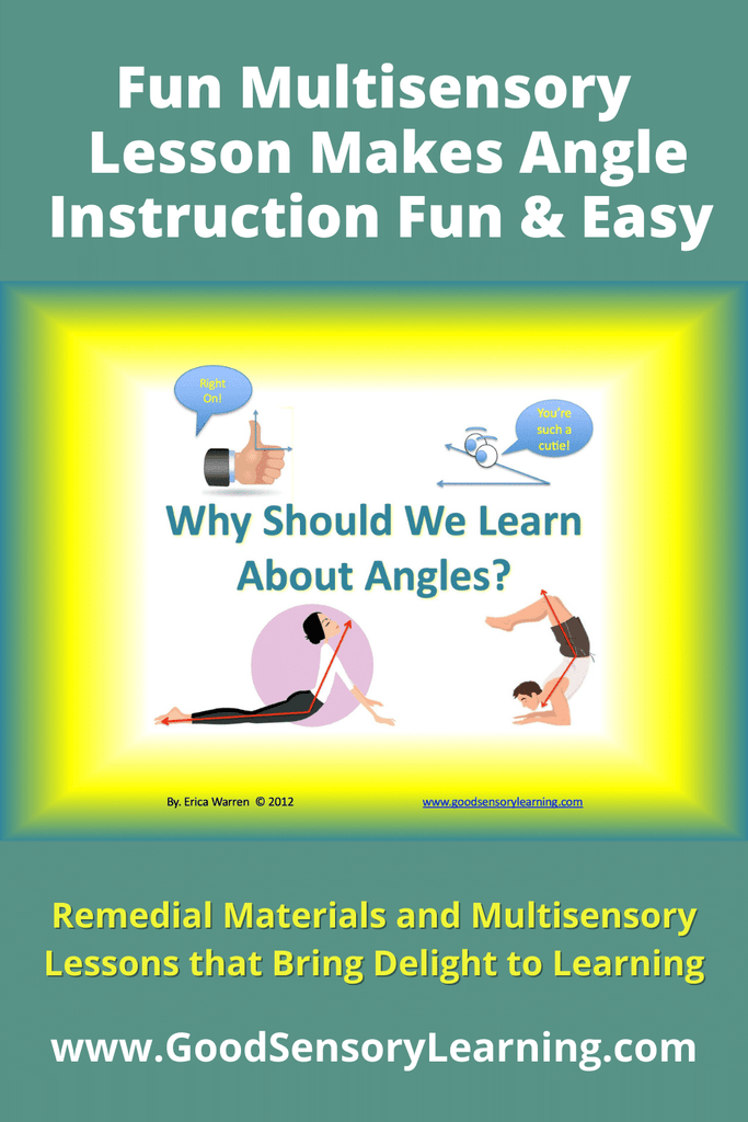 Why Are Angles Important - Learn About Angles – Good Sensory Learning