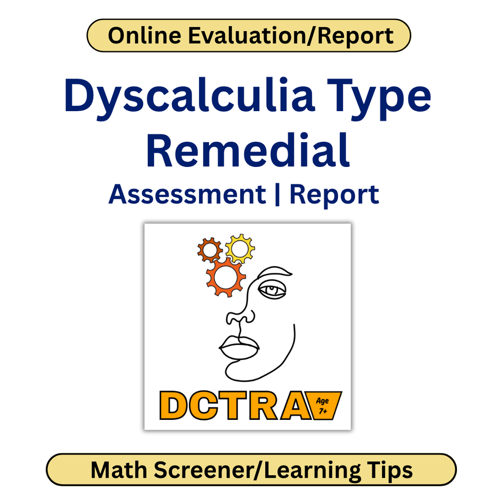 Dyscalculia Type Test For Kids, Teens & Adults |Good Sensory Learning
