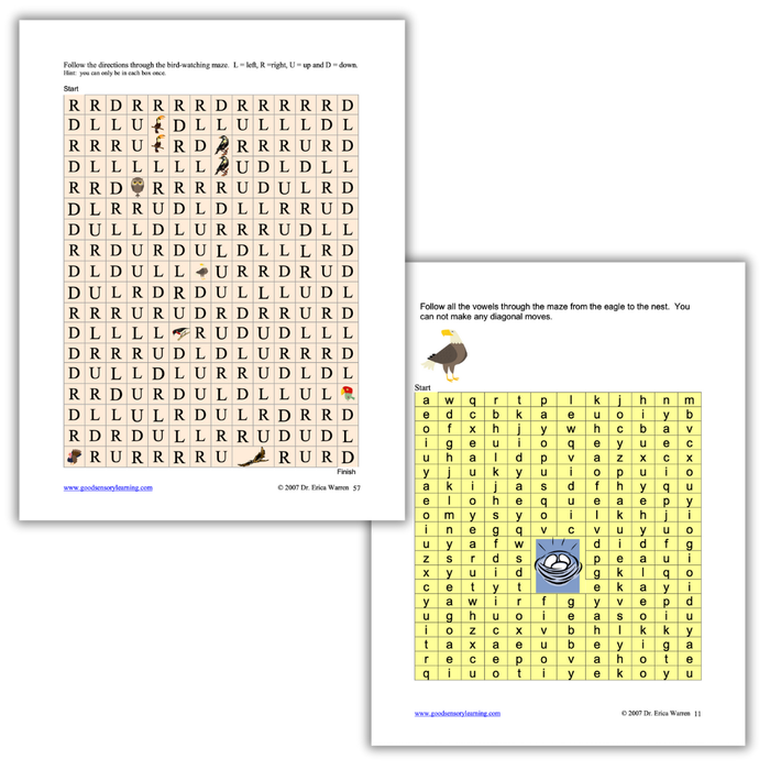 Dyslexia Help - Activities For Reading Reversals