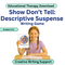 Show don't tell game Writing Game | Good Sensory learning