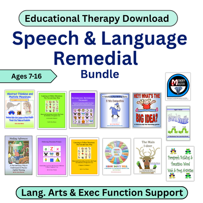 Speech & Language Bundle | Strengthen Speech & Language Skills