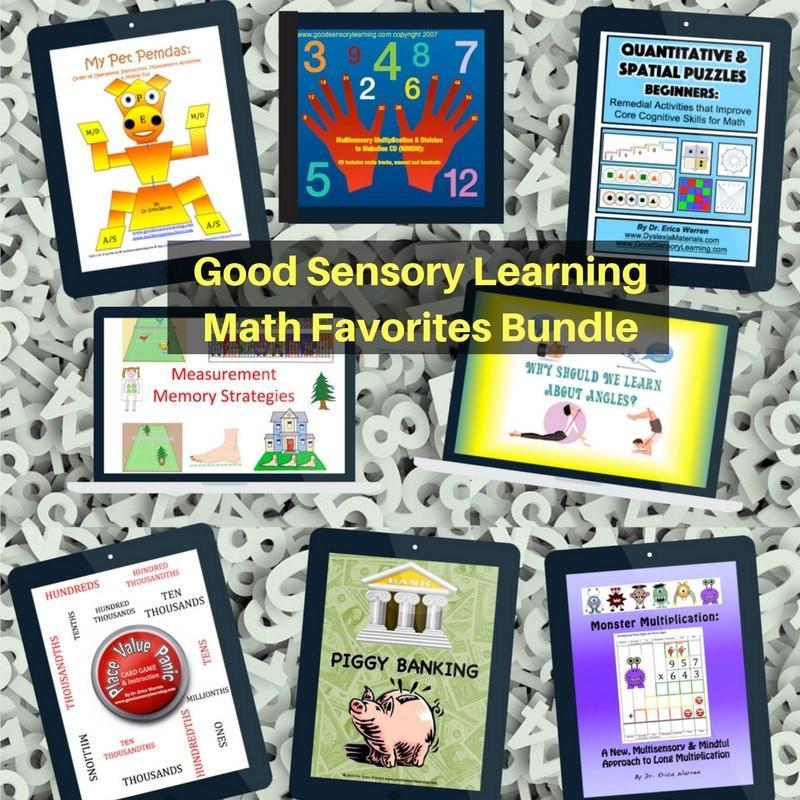 Math Favorites Bundle | Good Sensory Learning