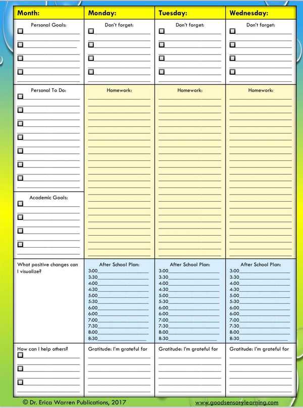 Planning, Time Management & Organization