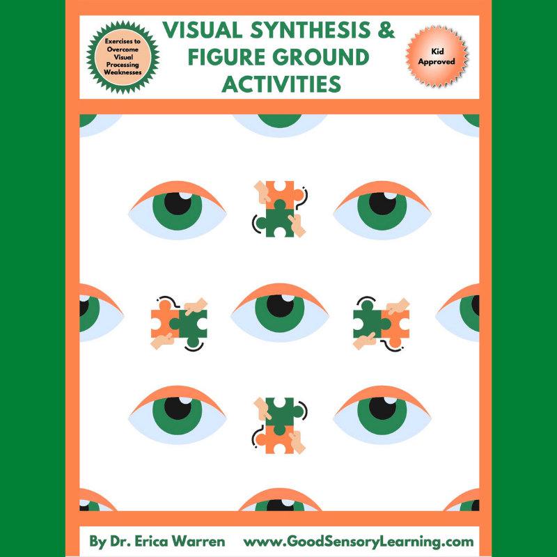 Visual Processing Series | Synthesis & Figure-Ground Workbook – Good ...