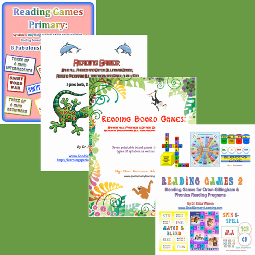 Reading games for phonics | Good Sensory learning – Good Sensory Learning