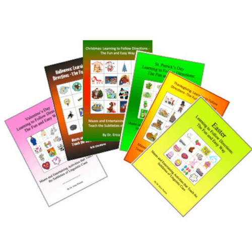 Holiday Following Directions Activities | Good Sensory Learning